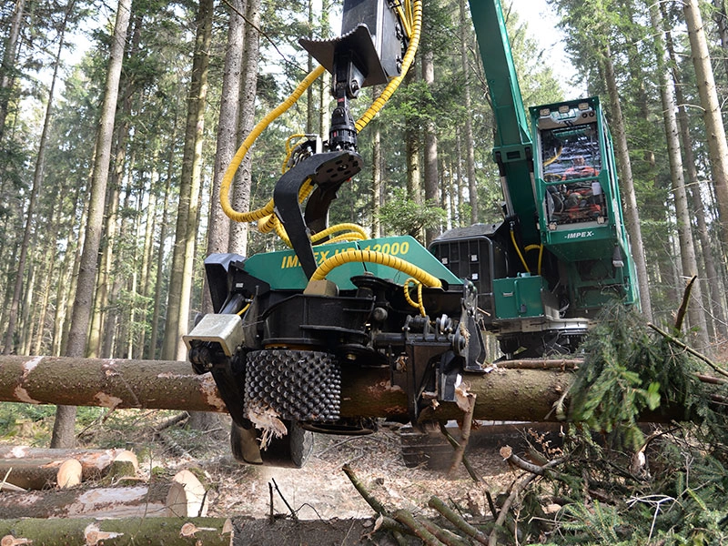 IMPEX forest machines | High-end machines for timber harvesting
